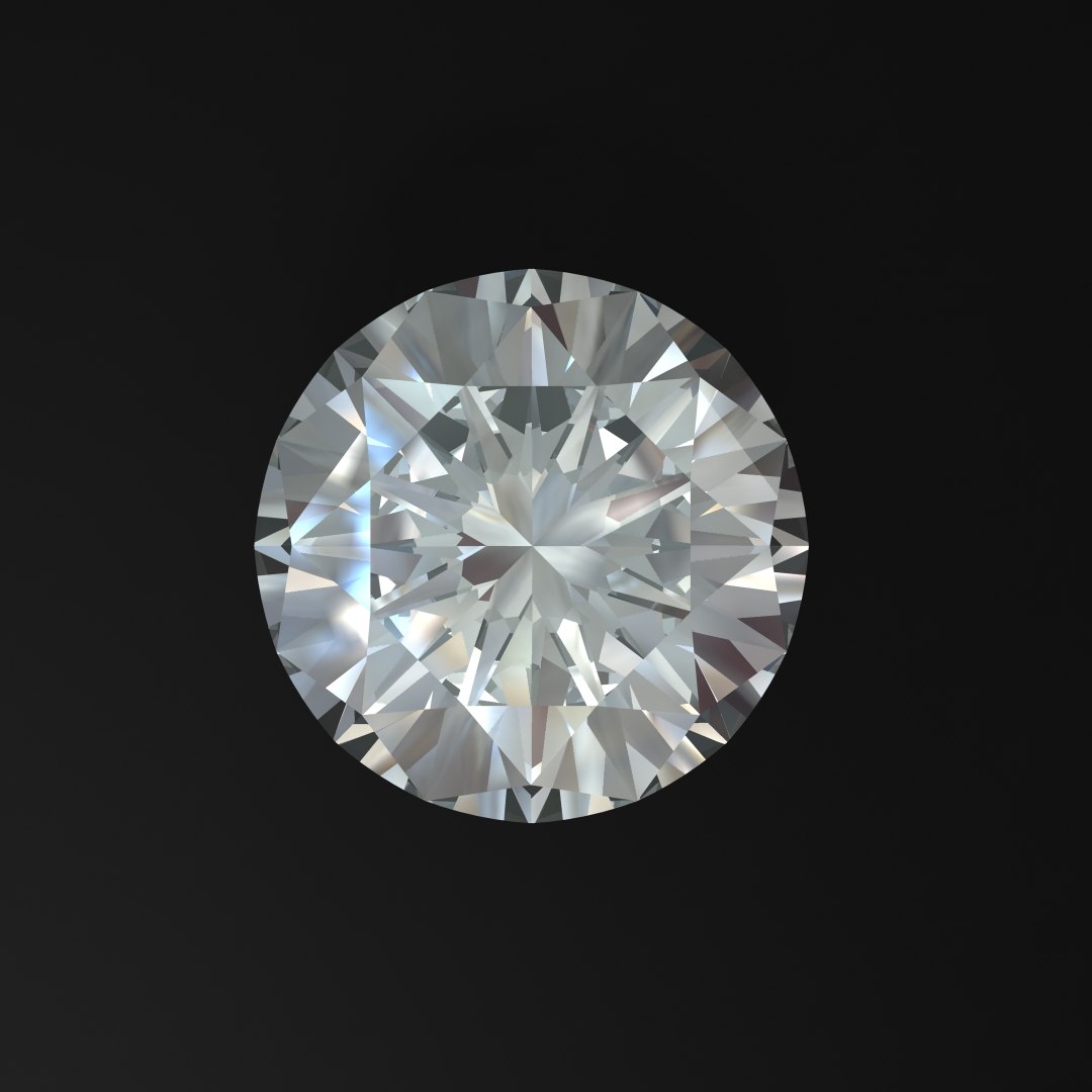 Cut Diamond 3d Ma