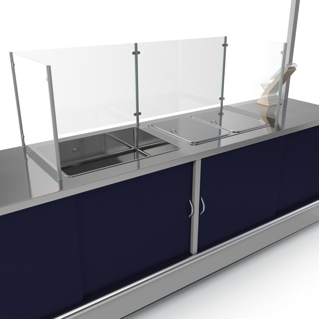 Concession Stand 3d Model