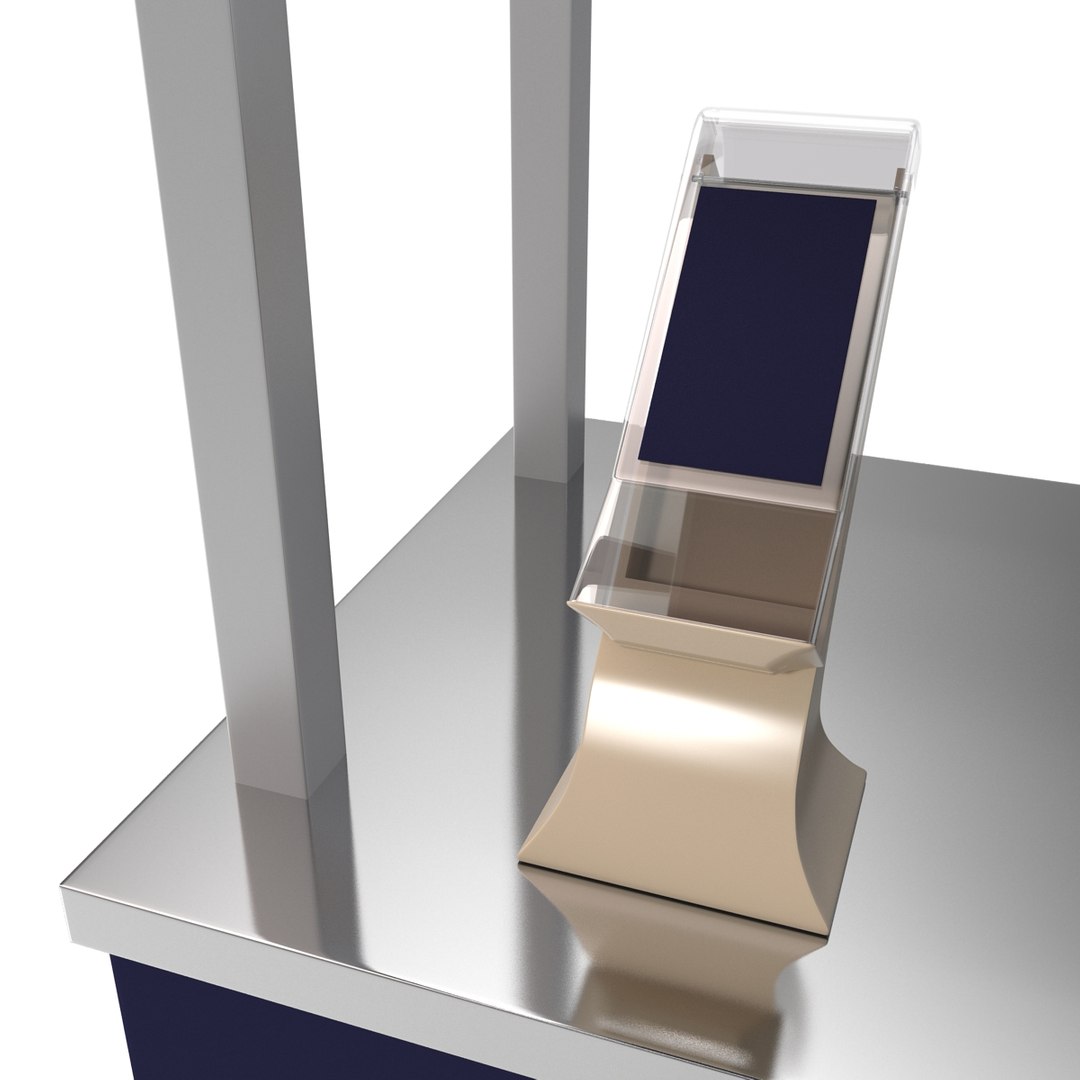 Concession Stand 3d Model