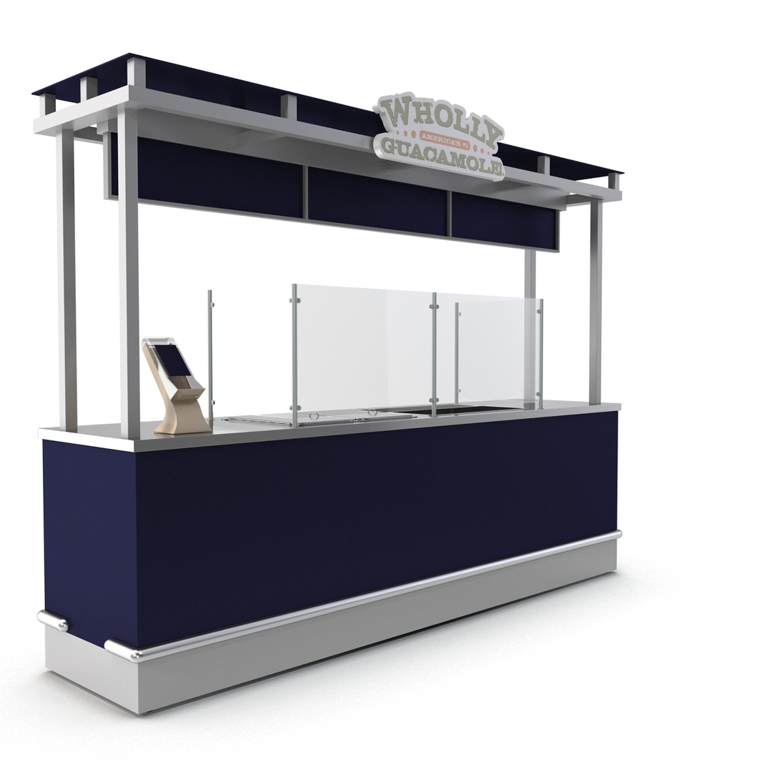 Concession Stand 3d Model