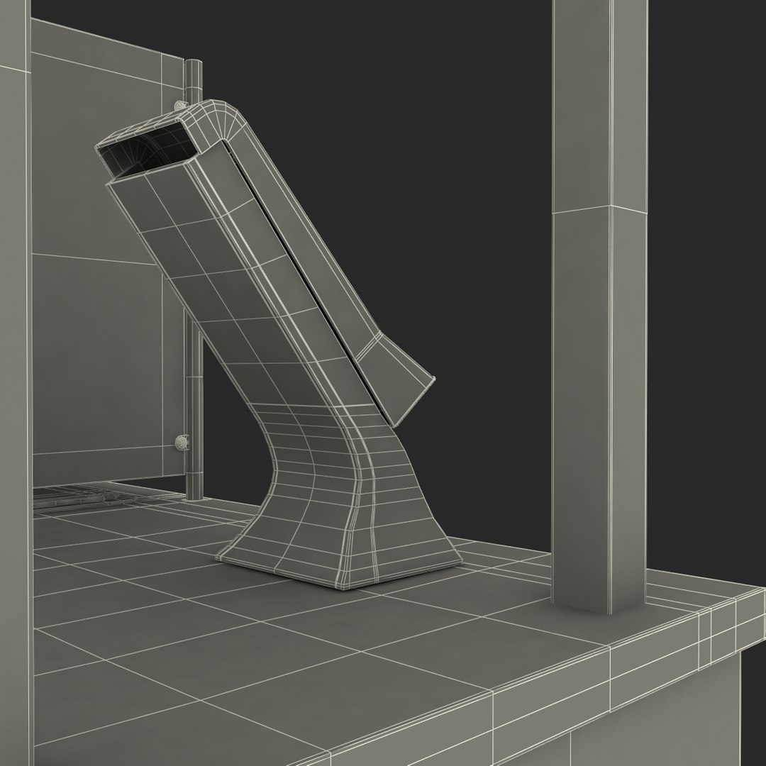 Concession Stand 3d Model