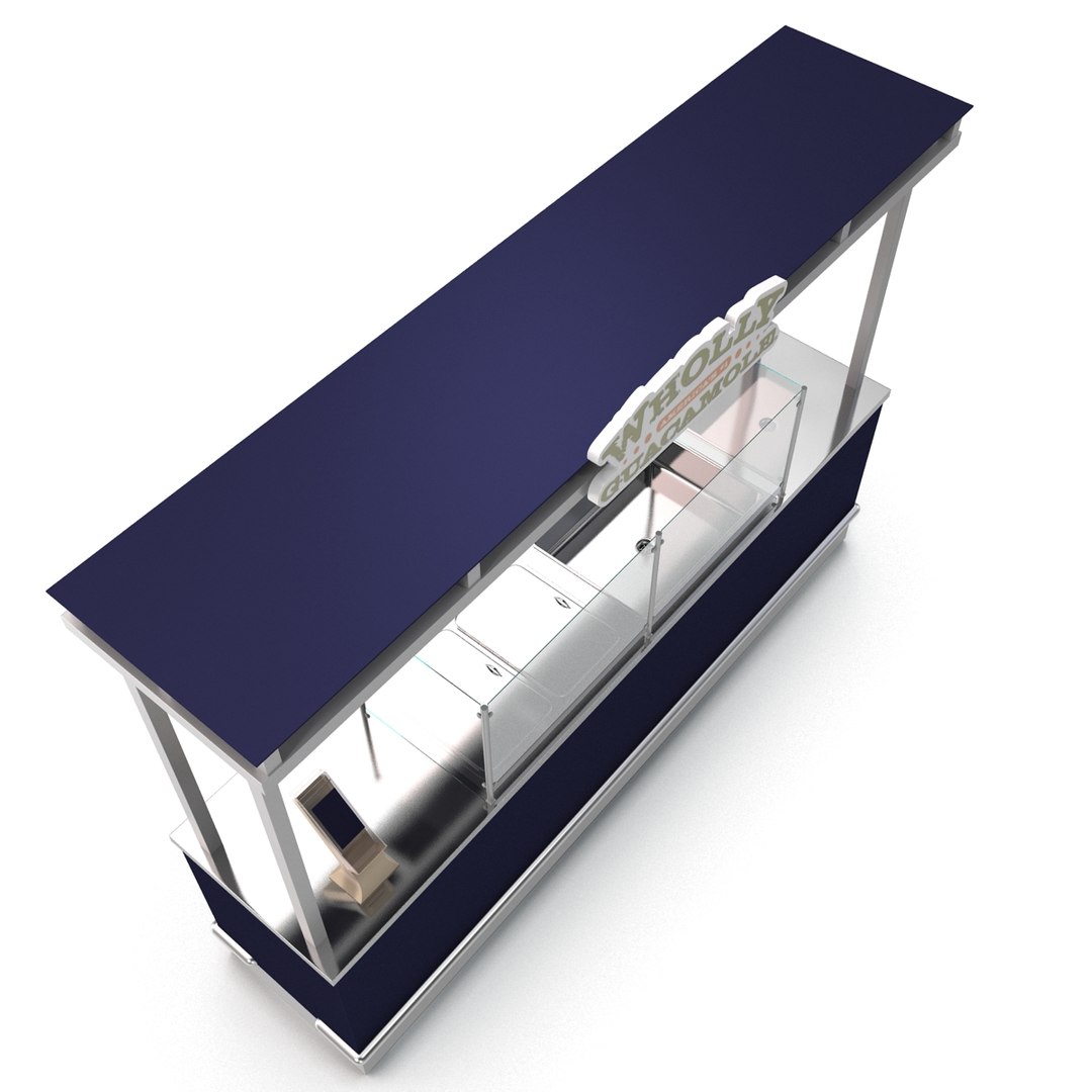 Concession Stand 3d Model