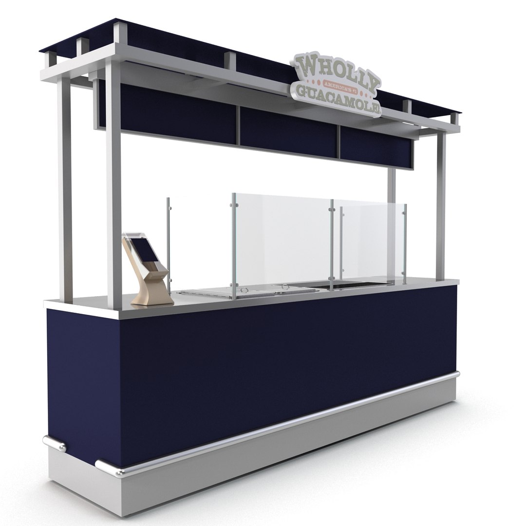 Concession Stand 3d Model