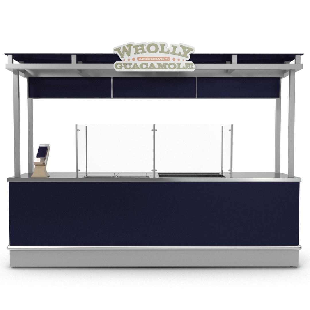 Concession Stand 3d Model