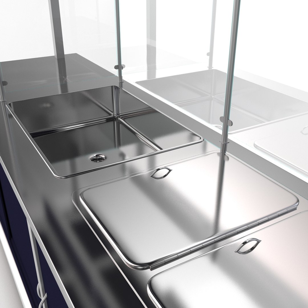 Concession Stand 3d Model