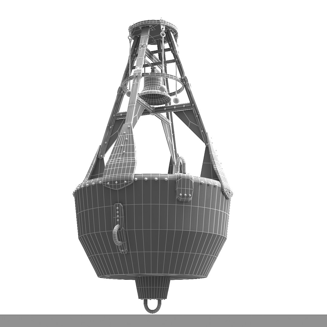 3D Bell Buoy Early 1900 Model - TurboSquid 1611098