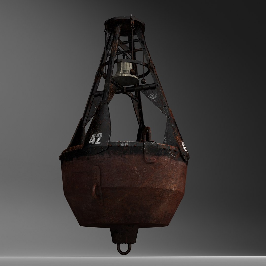 3D Bell Buoy Early 1900 Model - TurboSquid 1611098