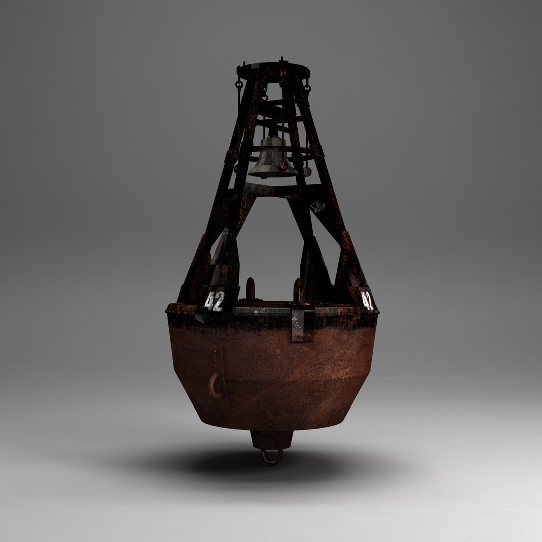 3D Bell Buoy Early 1900 Model - TurboSquid 1611098