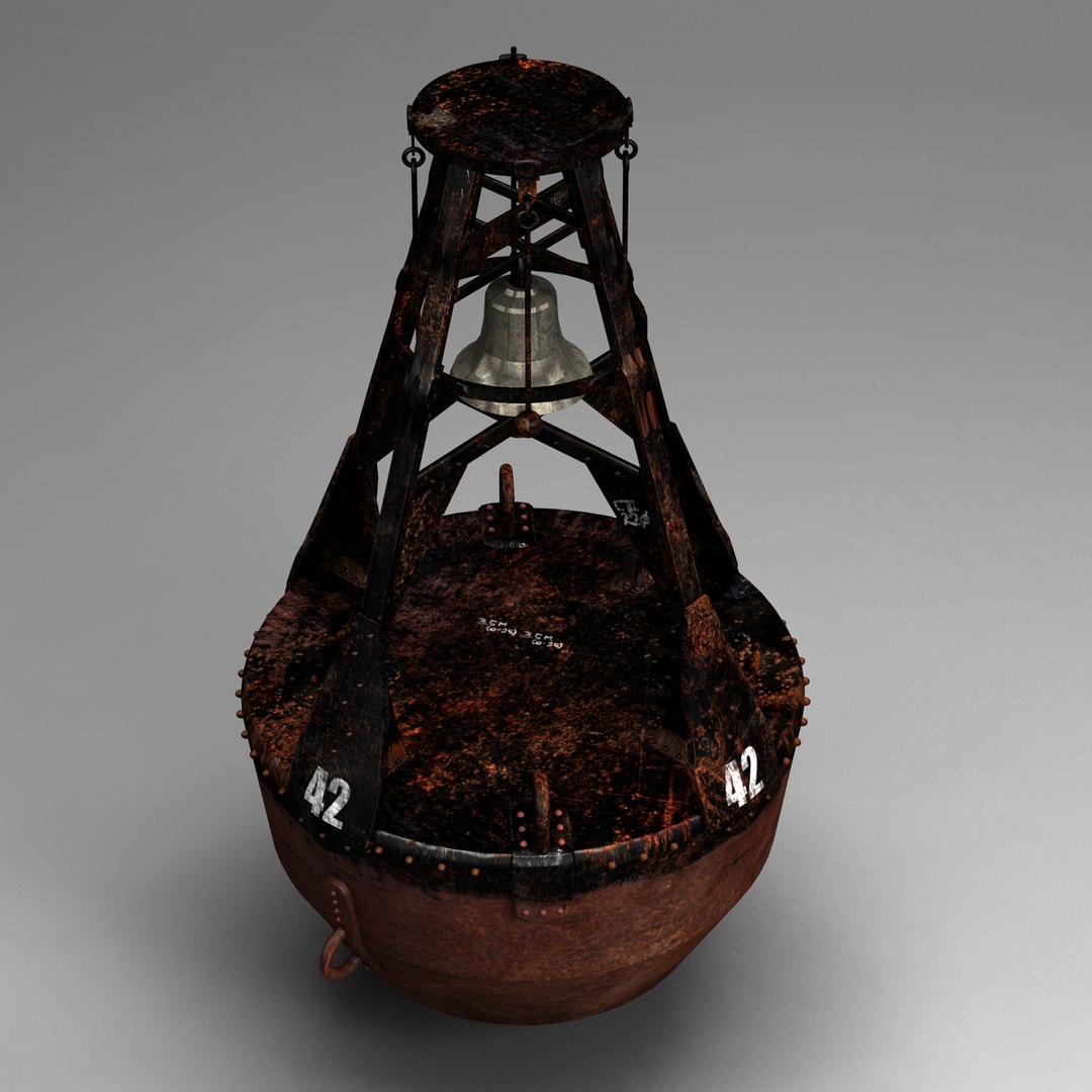 3D Bell Buoy Early 1900 Model - TurboSquid 1611098