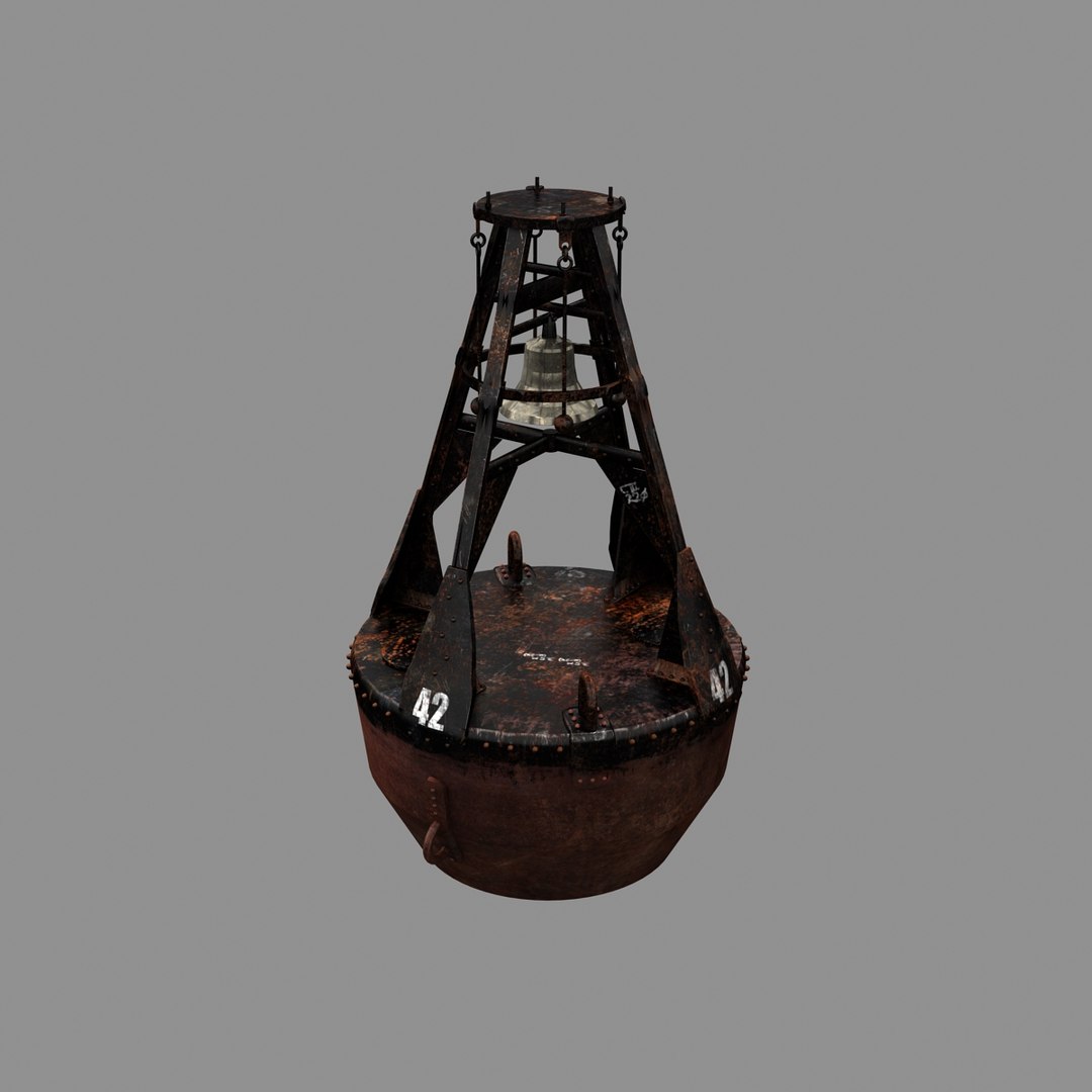 3D Bell Buoy Early 1900 Model - TurboSquid 1611098