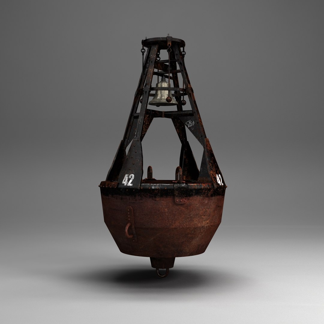 3D Bell Buoy Early 1900 Model - TurboSquid 1611098