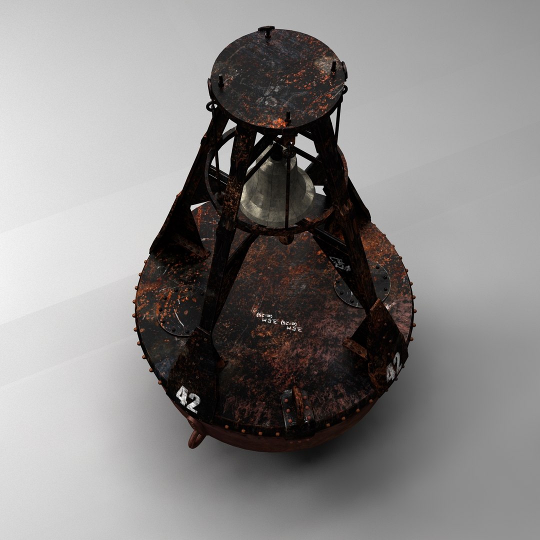 3D Bell Buoy Early 1900 Model - TurboSquid 1611098