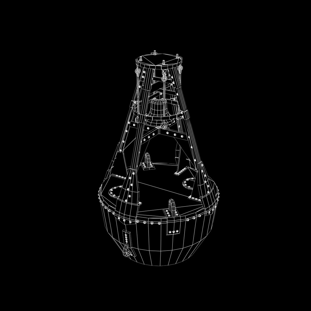 3D Bell Buoy Early 1900 Model - TurboSquid 1611098