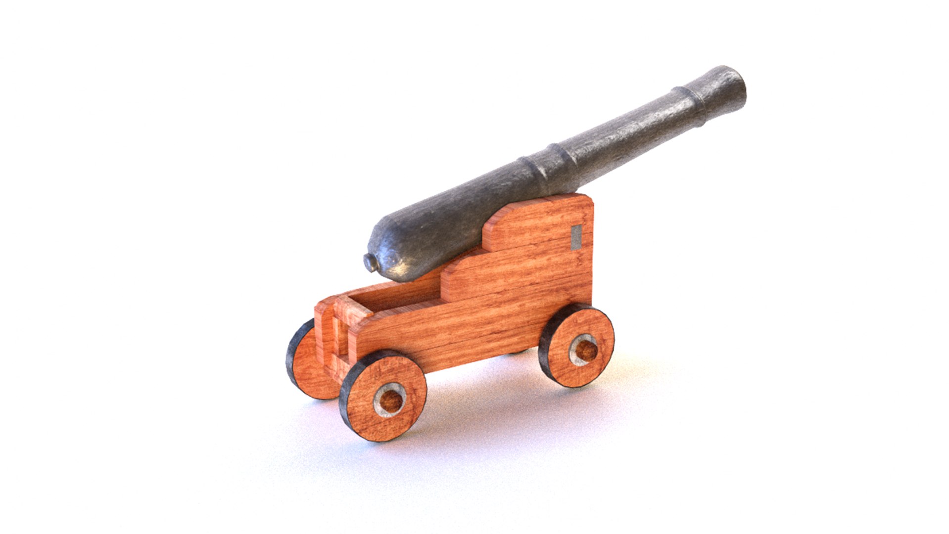 3D Old Cannon model - TurboSquid 2125801