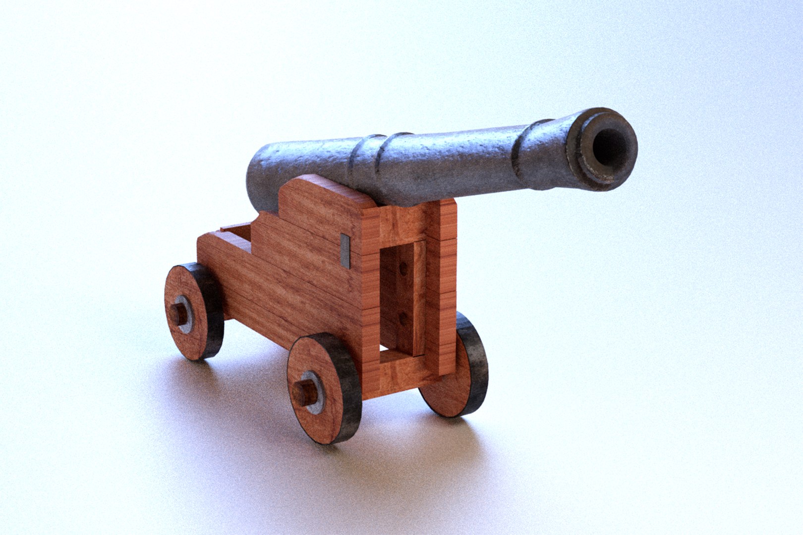 3D Old Cannon model - TurboSquid 2125801