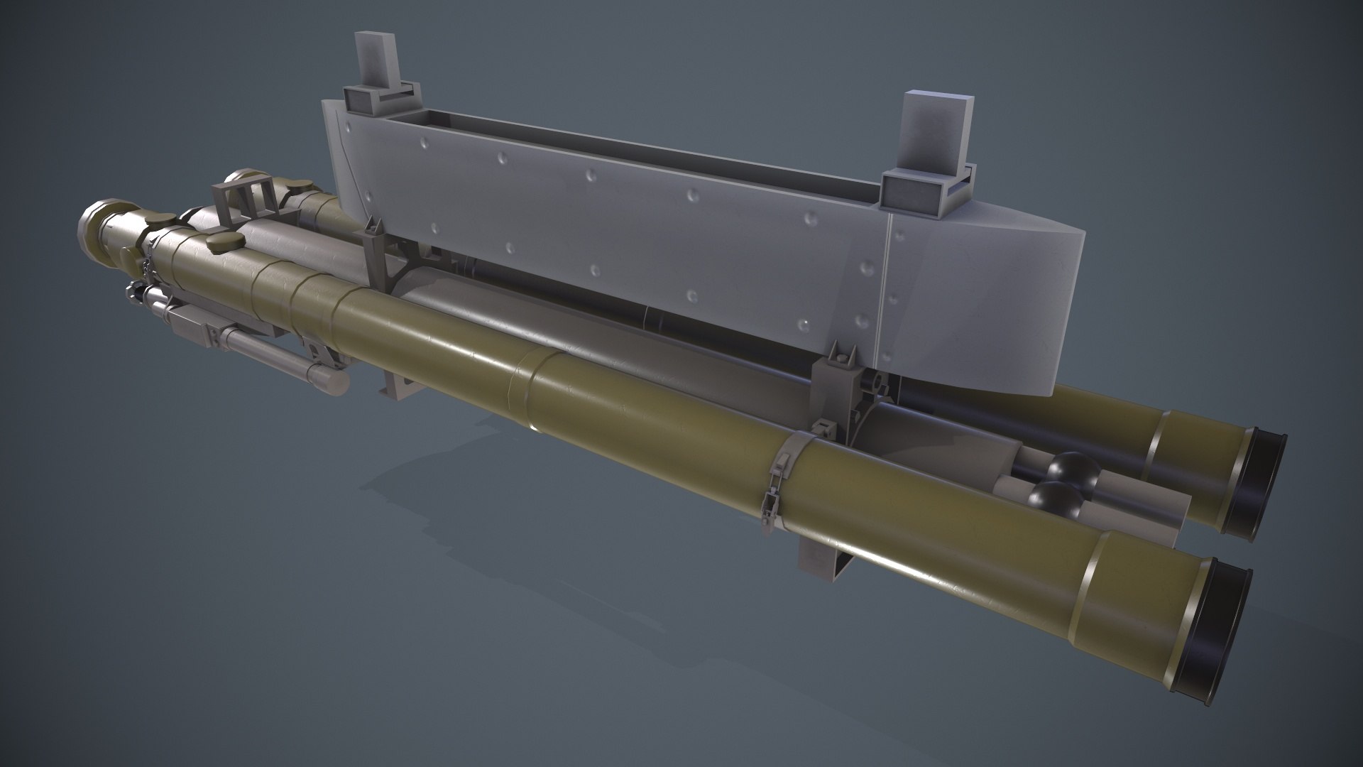 9K38 Igla Rocket Launcher 3D - TurboSquid 1943230