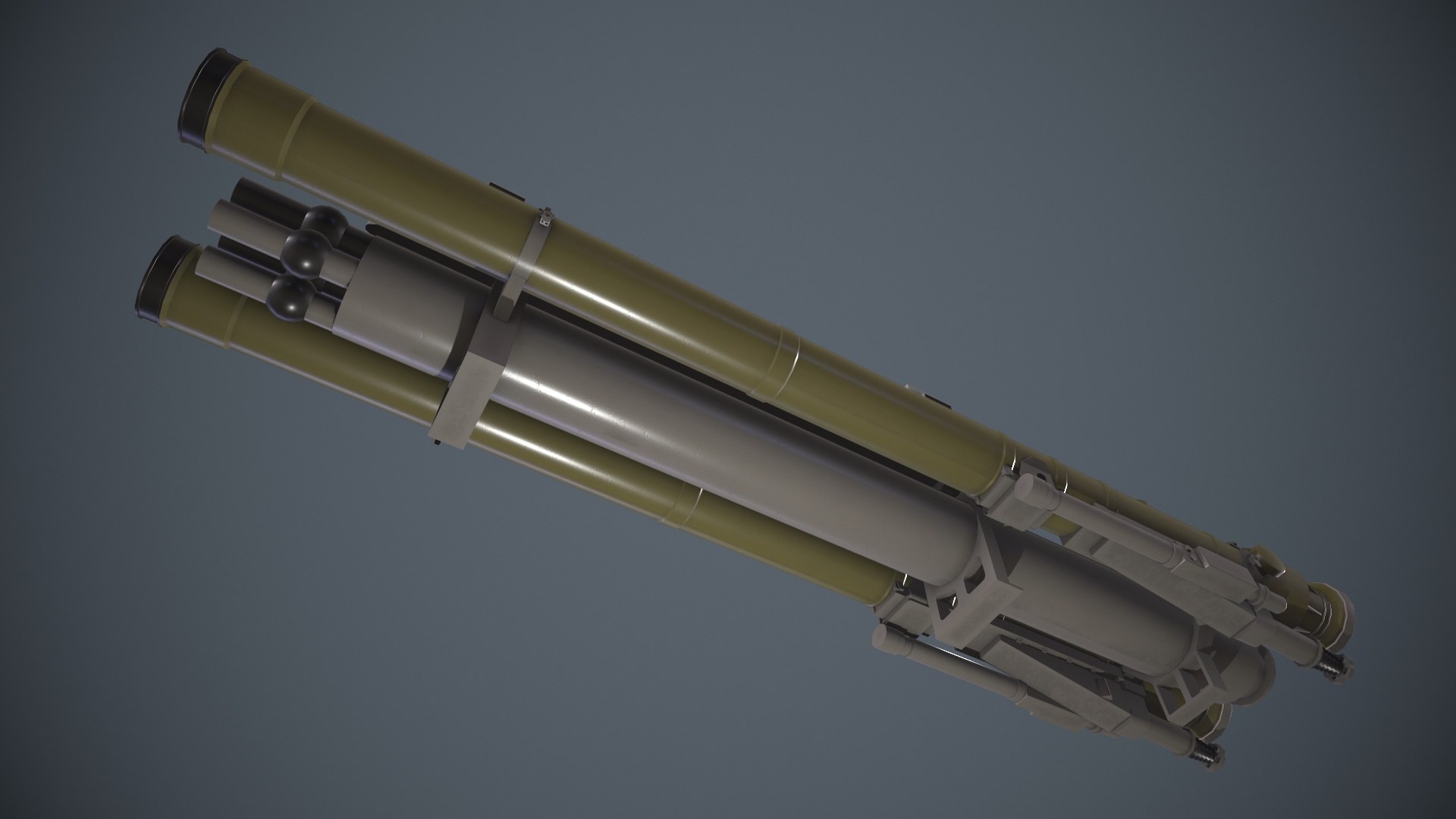 9K38 Igla Rocket Launcher 3D - TurboSquid 1943230
