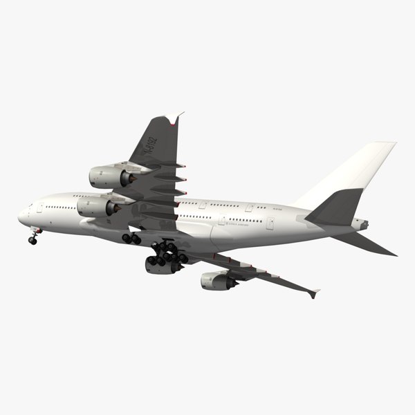 Airbus A380-800 Blender Models for Download | TurboSquid