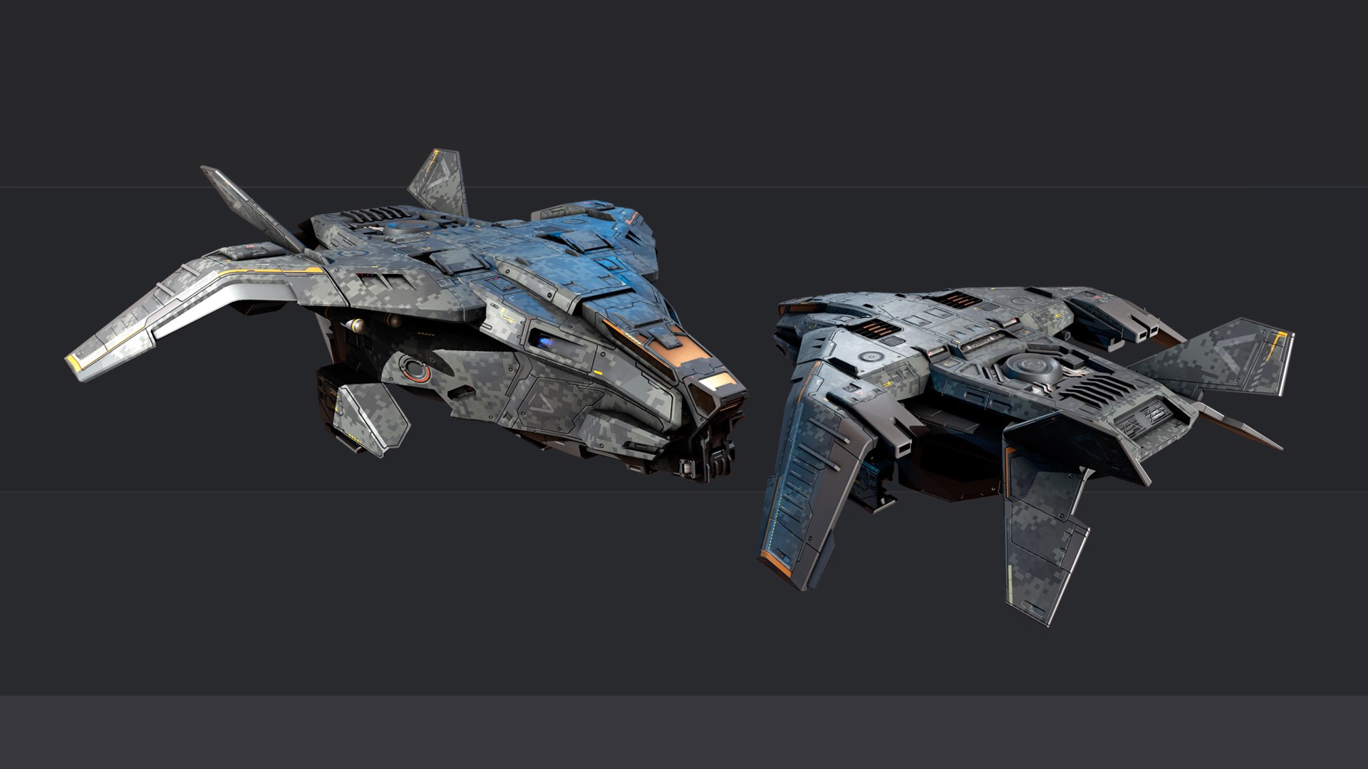 3D RTS 64 - Dropship - TurboSquid 2238592