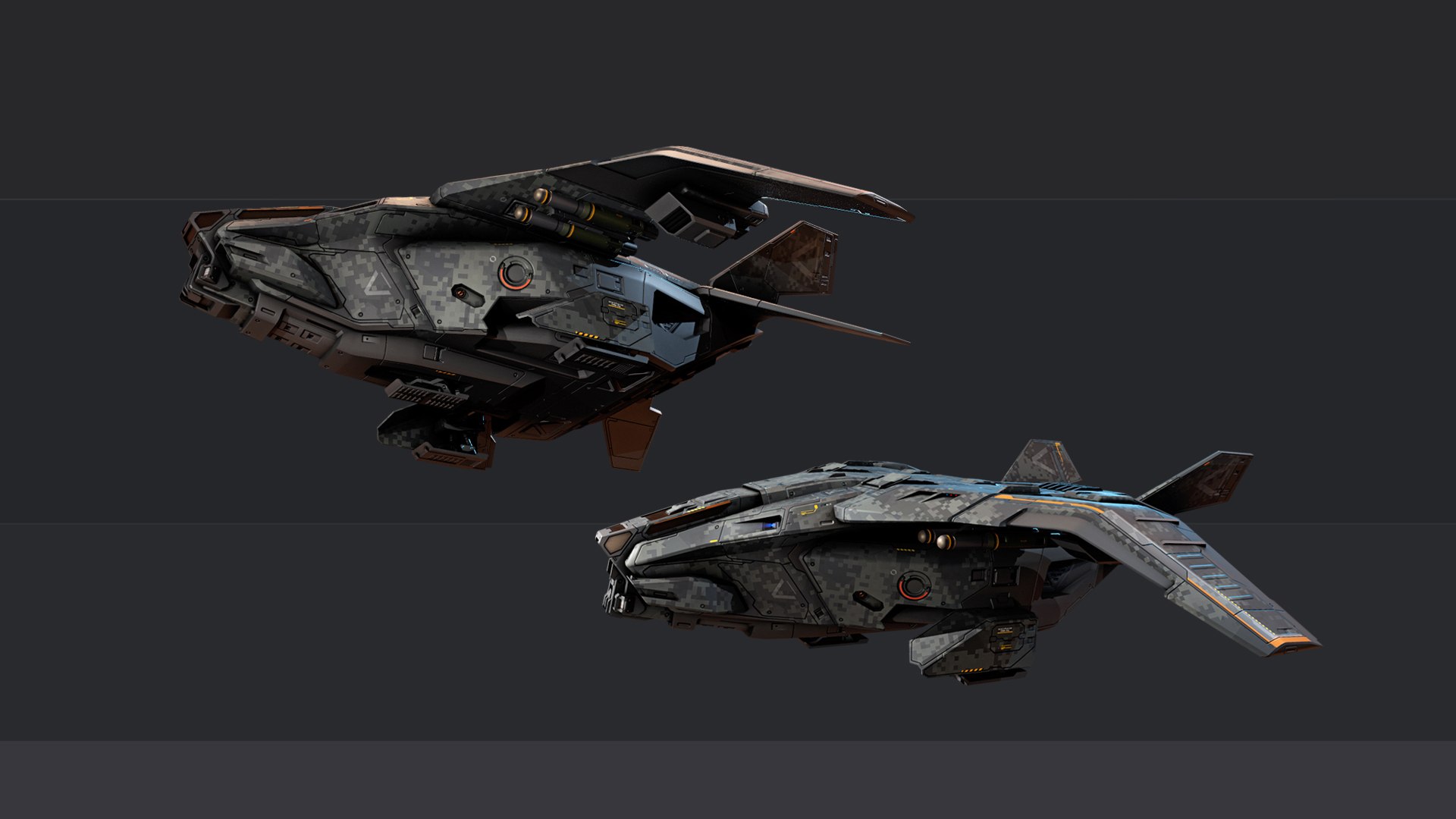 3D RTS 64 - Dropship - TurboSquid 2238592