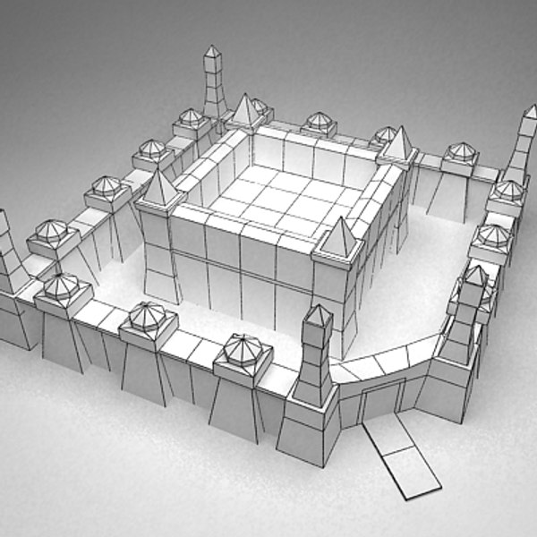 prison stronghold order 3d model