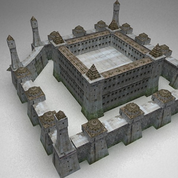 prison stronghold order 3d model