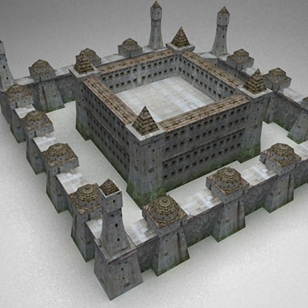prison stronghold order 3d model