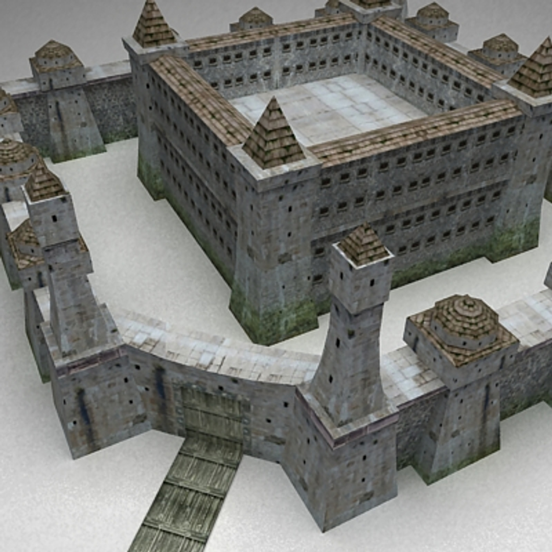 prison stronghold order 3d model