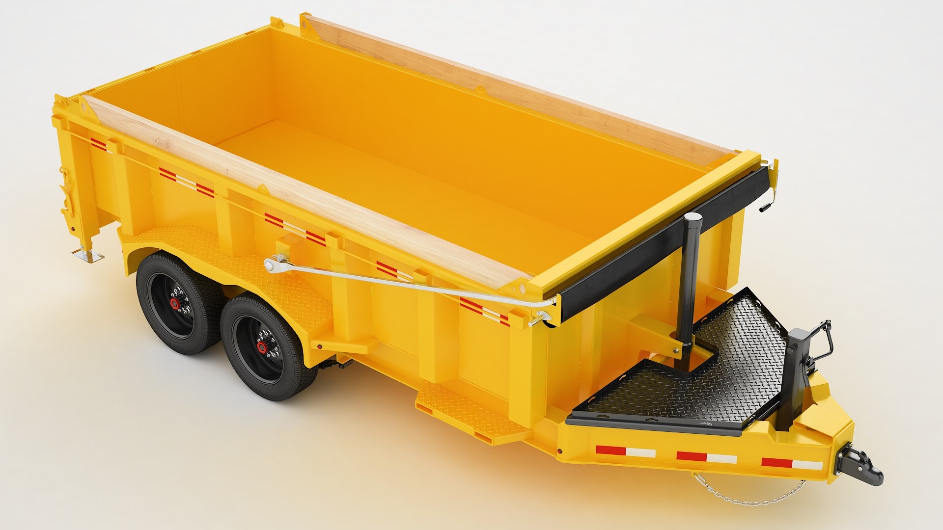 Dump Trailer 06 3D Model - TurboSquid 2211566