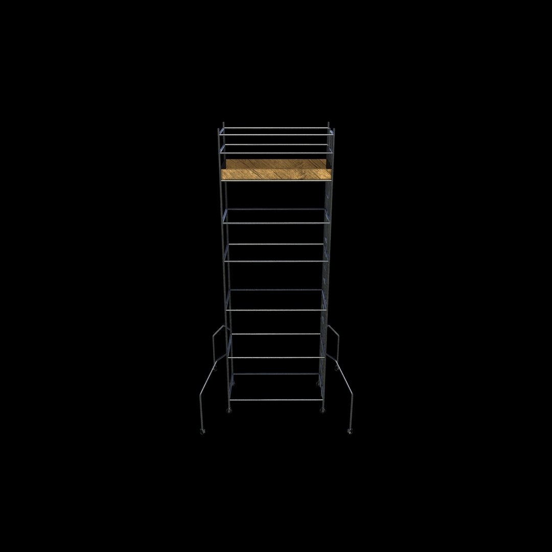 Mobile Scaffold Tower 03 3D Model 3D Model - TurboSquid 2573913