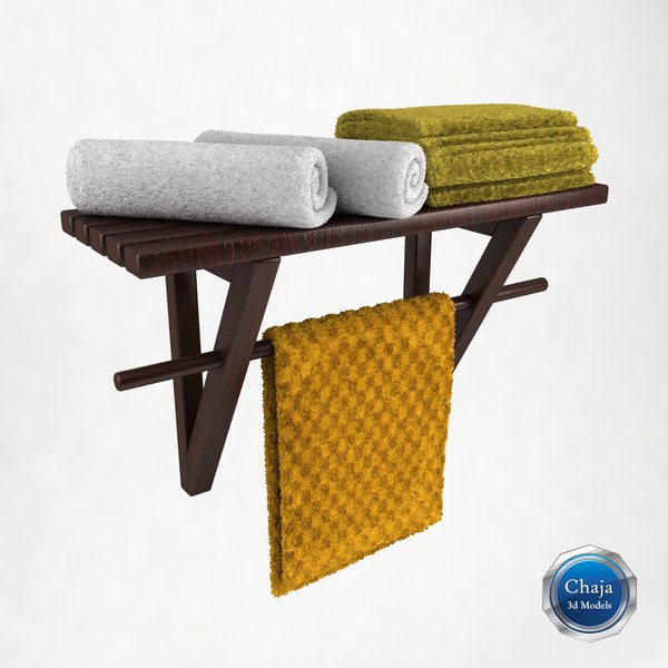 3d model towel rack
