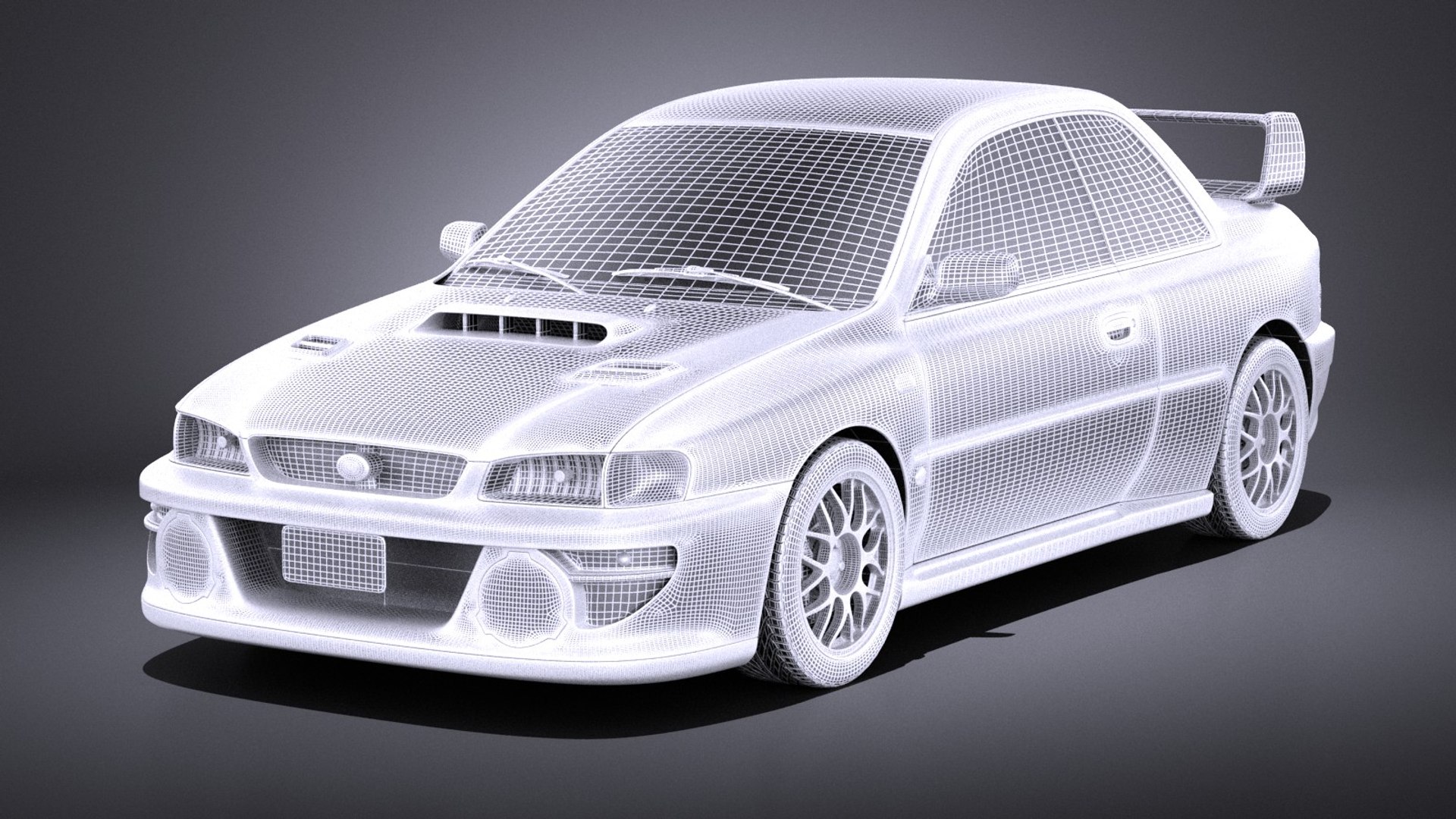 3D Subaru Impreza 1993 - TurboSquid 1241023