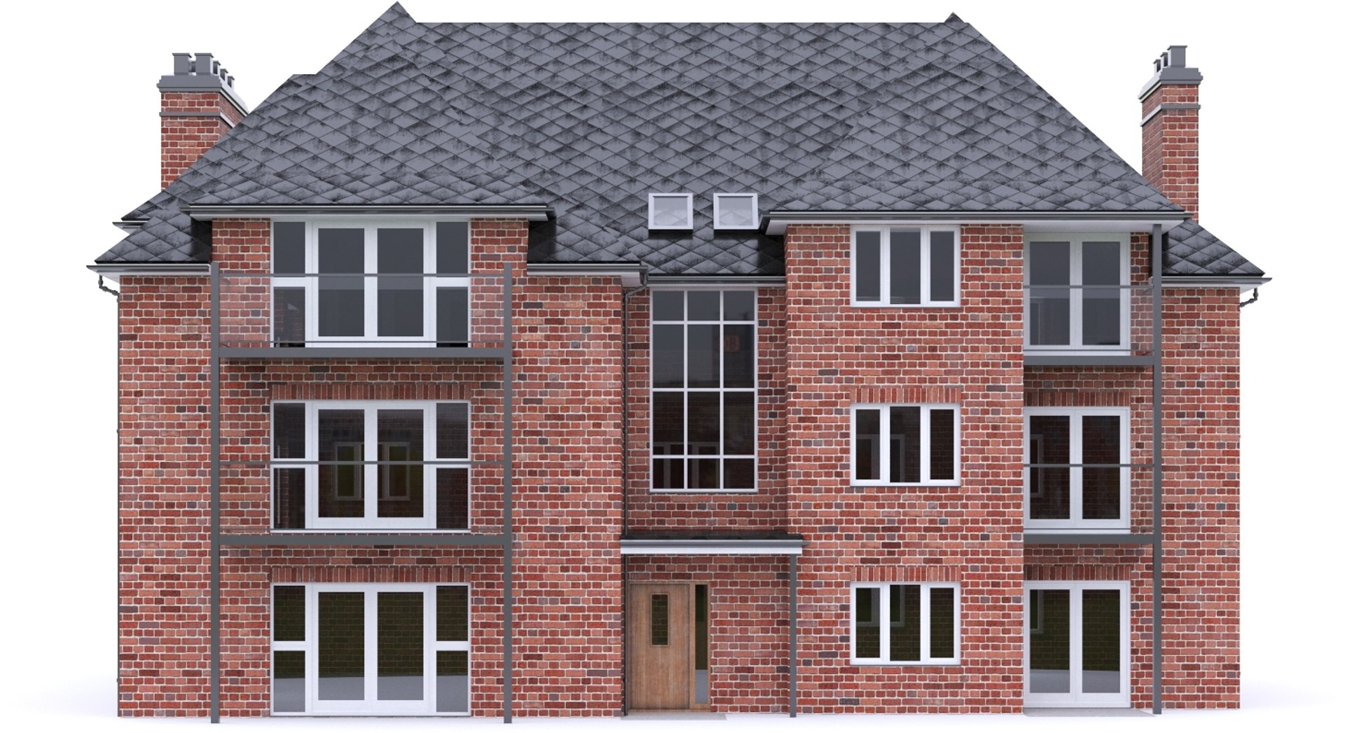 English Houses - Vol 1 3D Model - TurboSquid 1751180