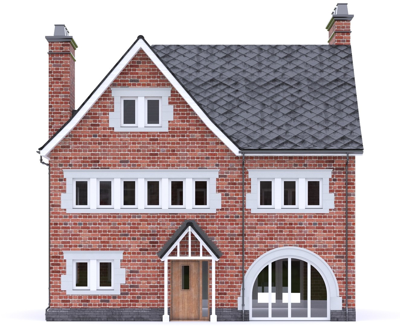 English Houses - Vol 1 3D Model - TurboSquid 1751180