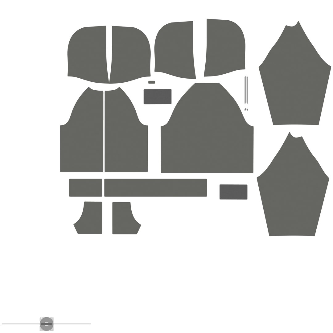 Male Raglan Zipper Hoodie Model - TurboSquid 2152899