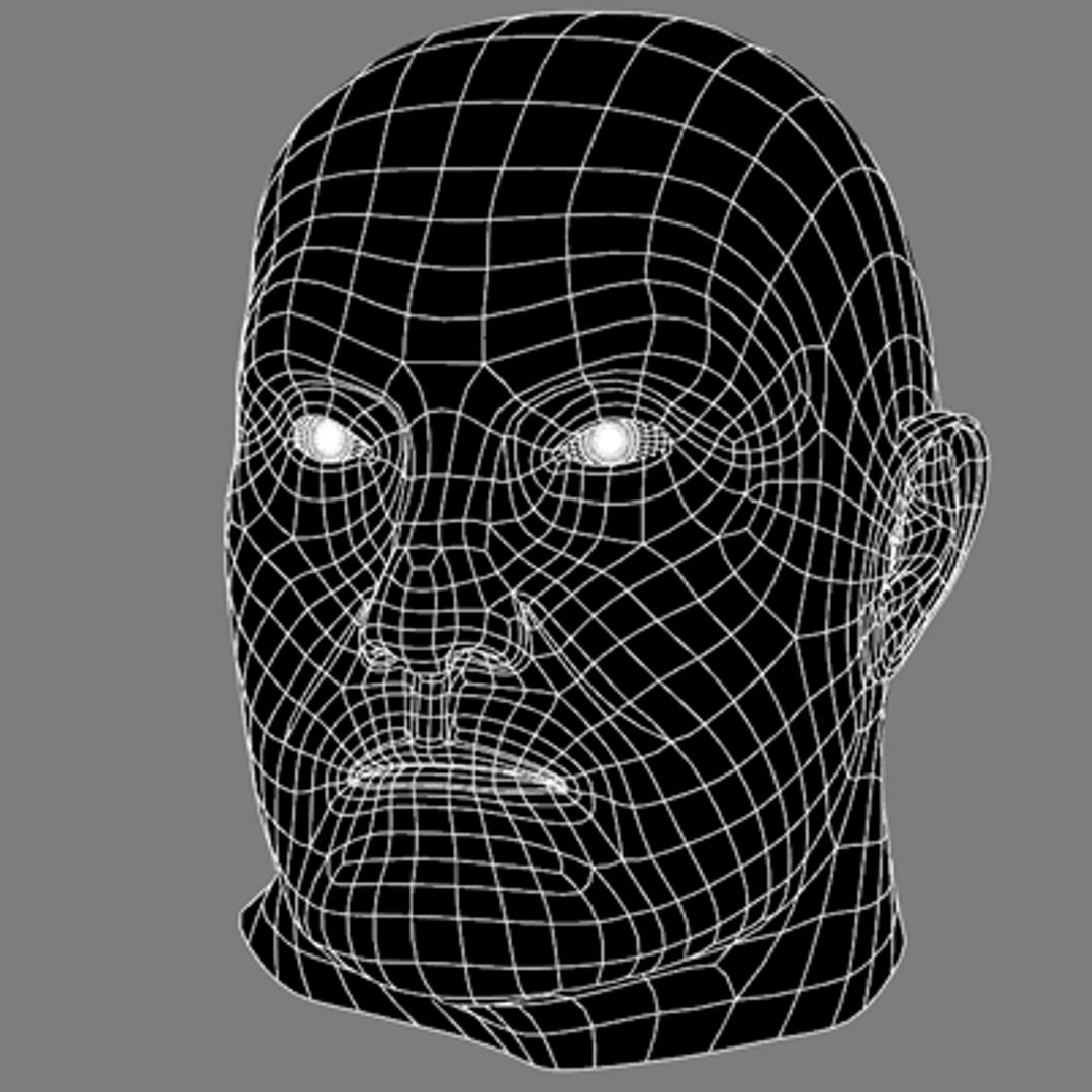 3d Human Head Character - Model
