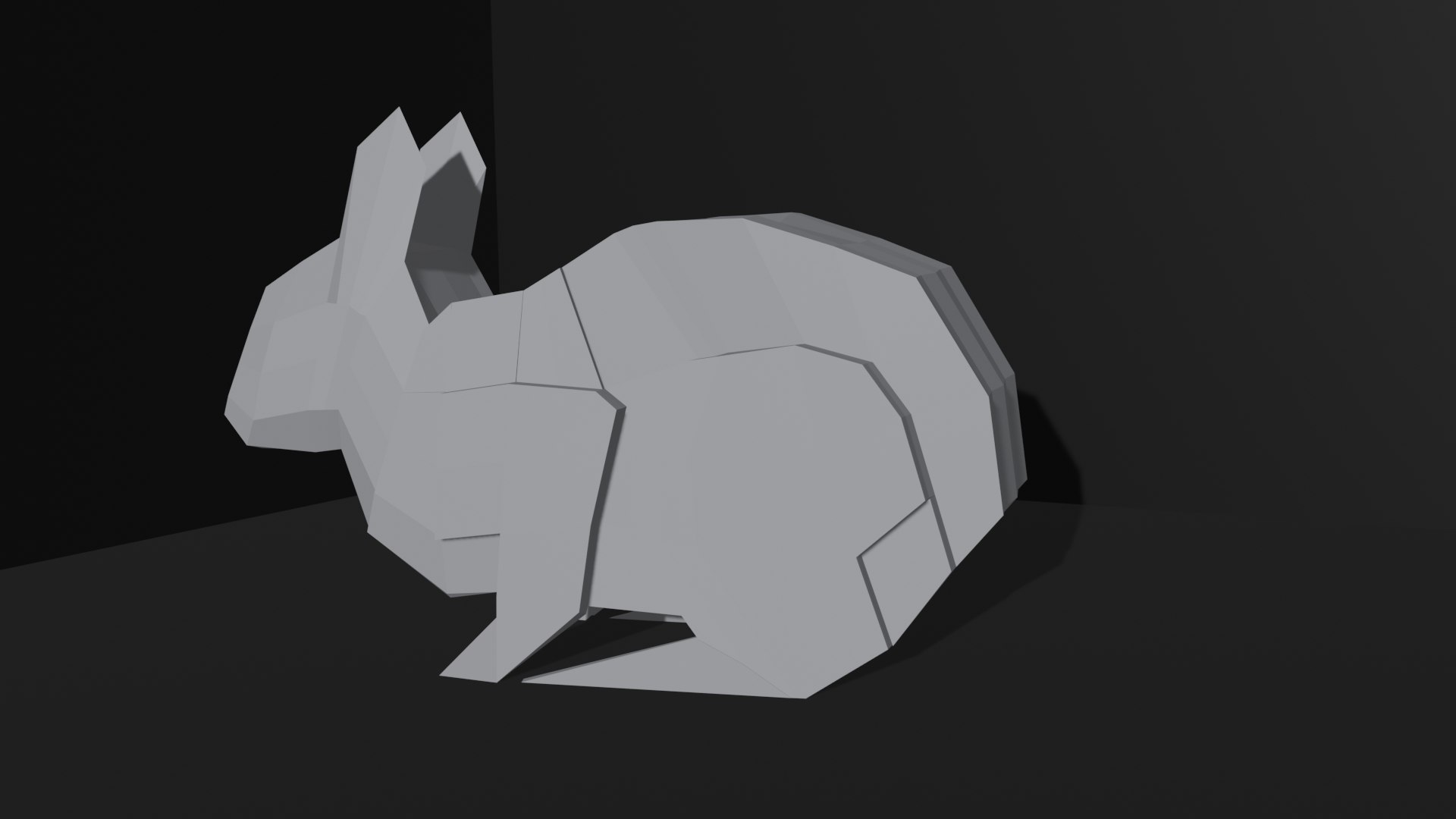 3D Low Poly Bunny model - TurboSquid 1963208