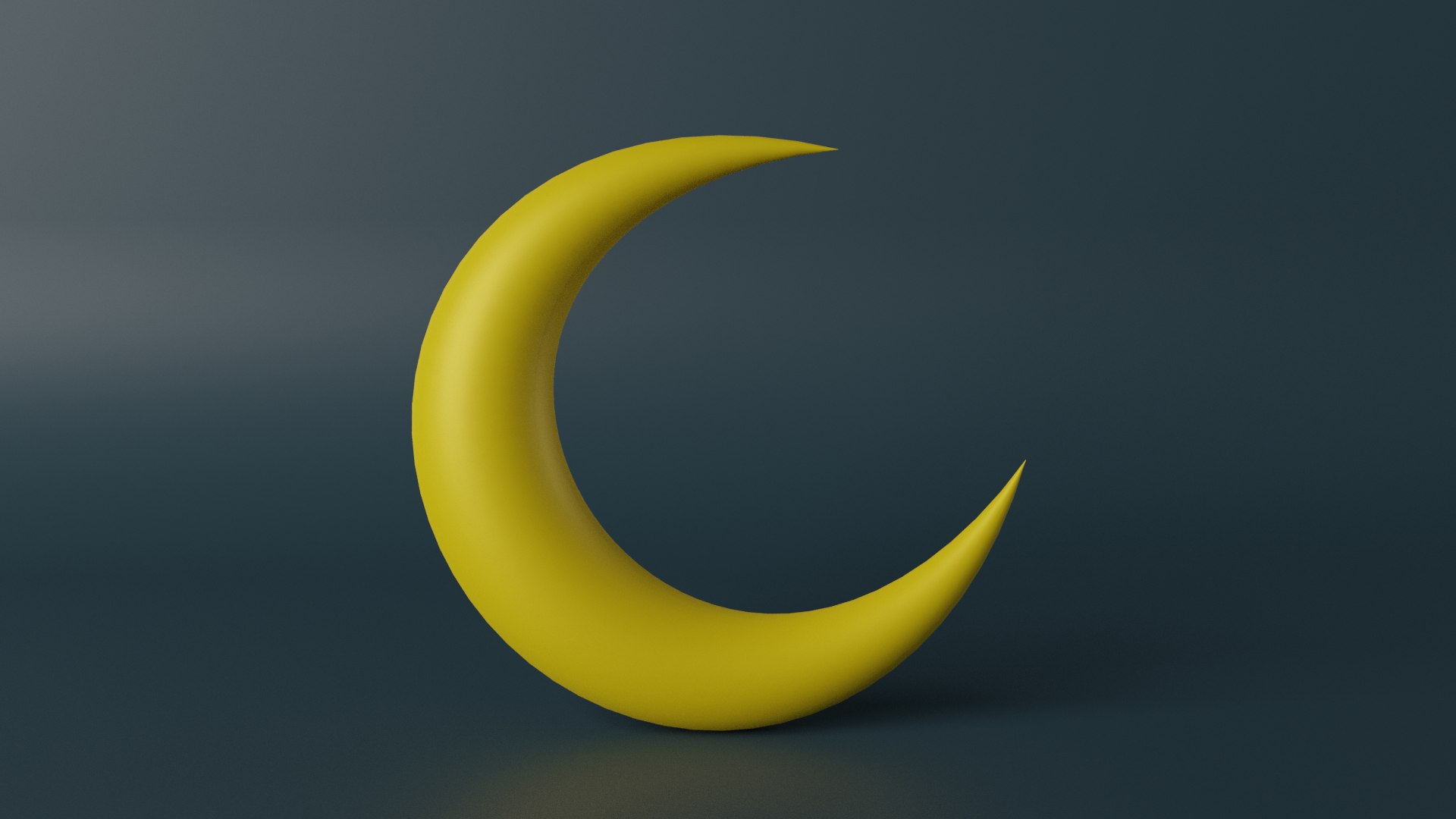 Moon Icon Low Poly 3D Model - TurboSquid 2008058