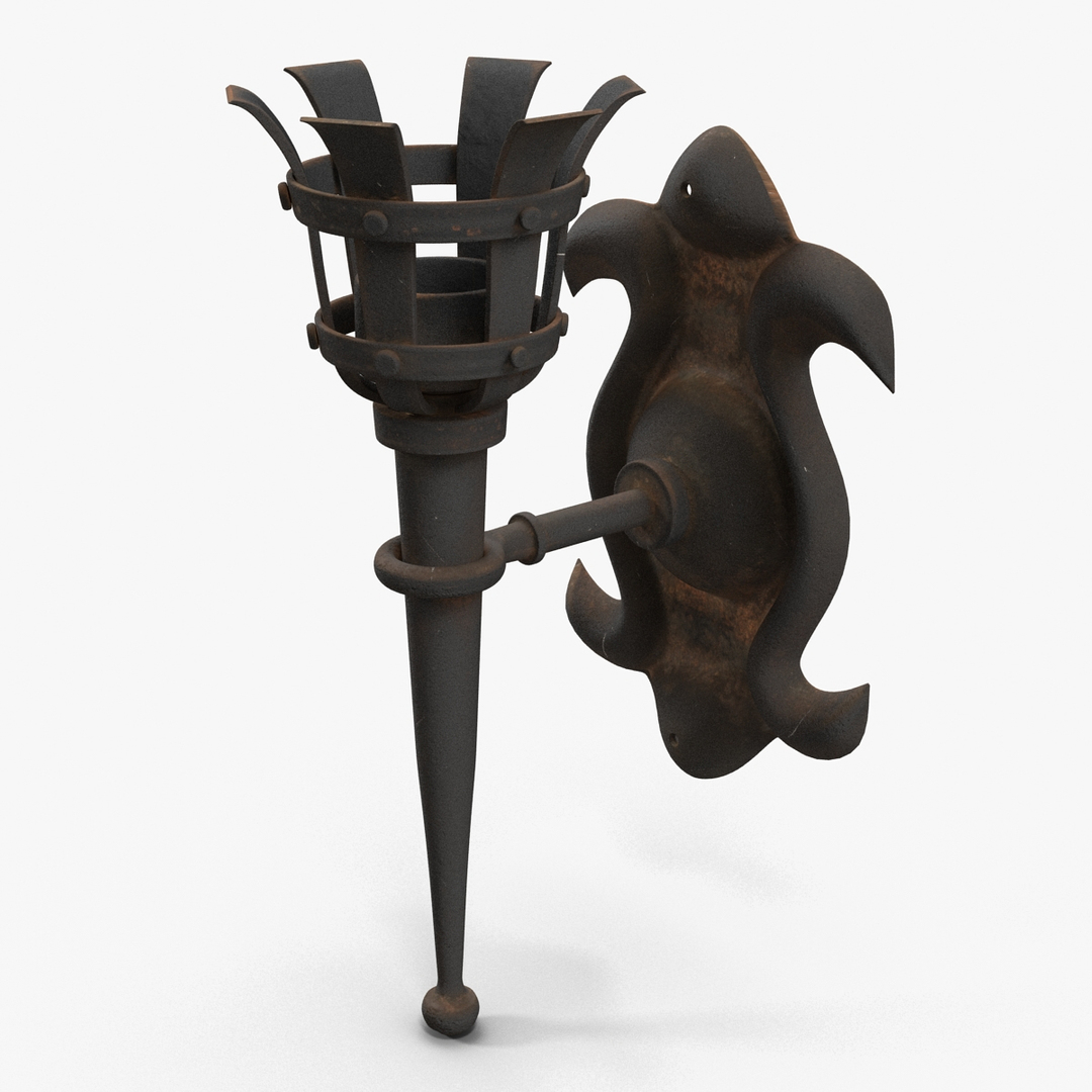 Torch Rusty 3d Model