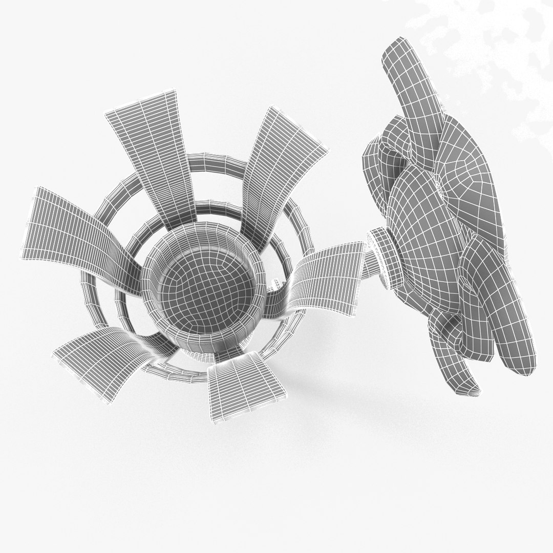 torch rusty 3d model