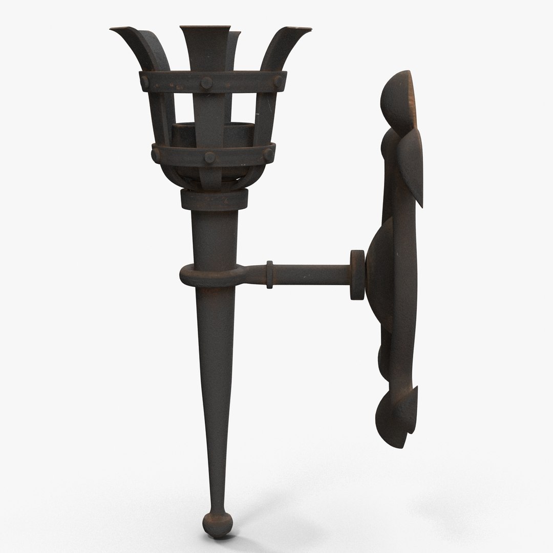 Torch Rusty 3d Model
