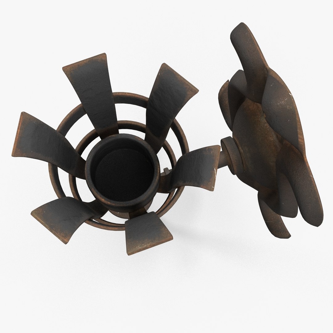 Torch Rusty 3d Model