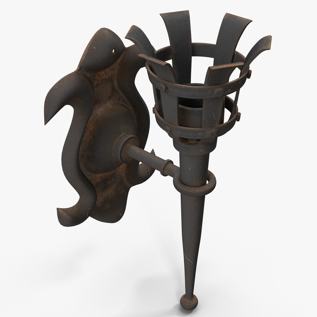 Torch Rusty 3d Model