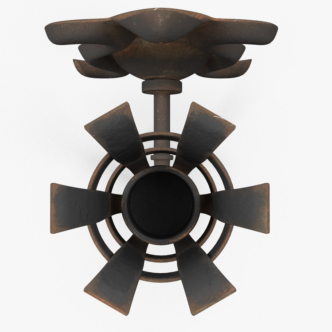 Torch Rusty 3d Model