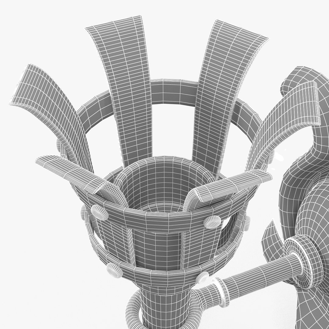 Torch Rusty 3d Model