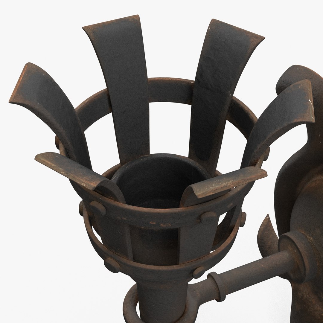 Torch Rusty 3d Model