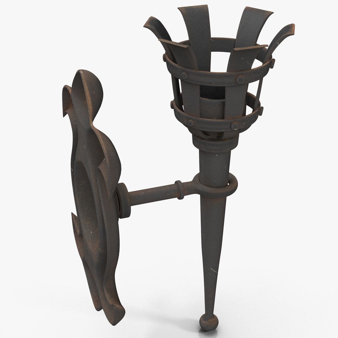 Torch Rusty 3d Model