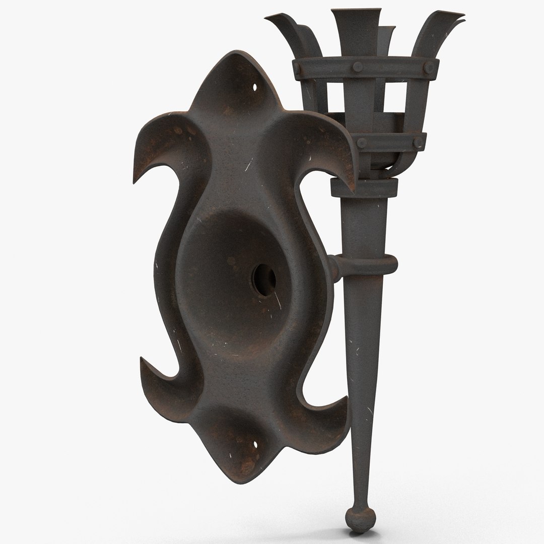 Torch Rusty 3d Model