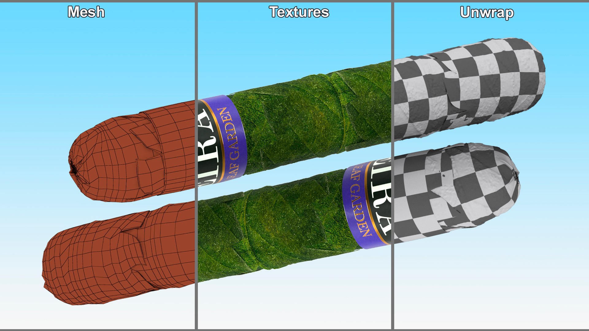 Leira Cannabis Cigar 3D Model - TurboSquid 2314058