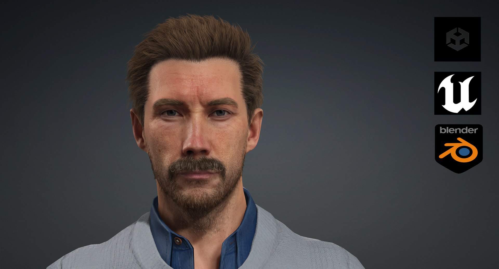 modelo 3d A stylish man - TurboSquid 2070536